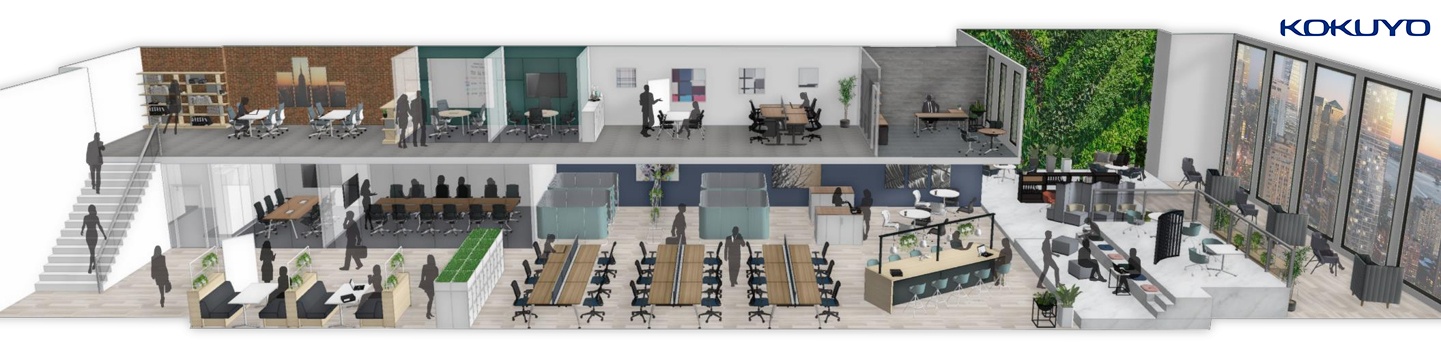 A New way of Working – Activity Based Working (ABW) – Kokuyo
